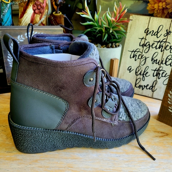 Polar | Shoes | Polar Low Wedge Boots | Poshmark